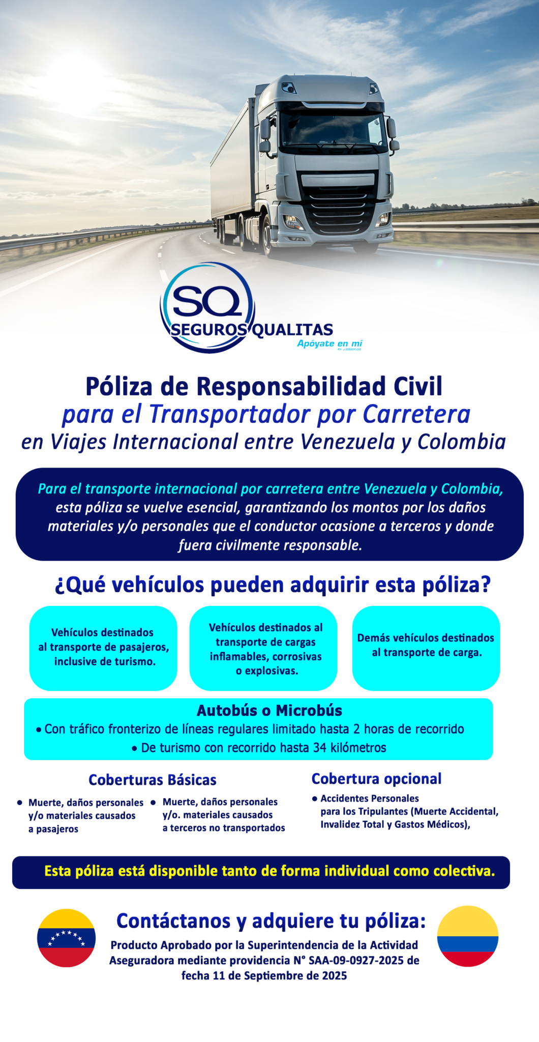 Póliza de Responsabilidad Civil para el Trasportador por Carretera en ...